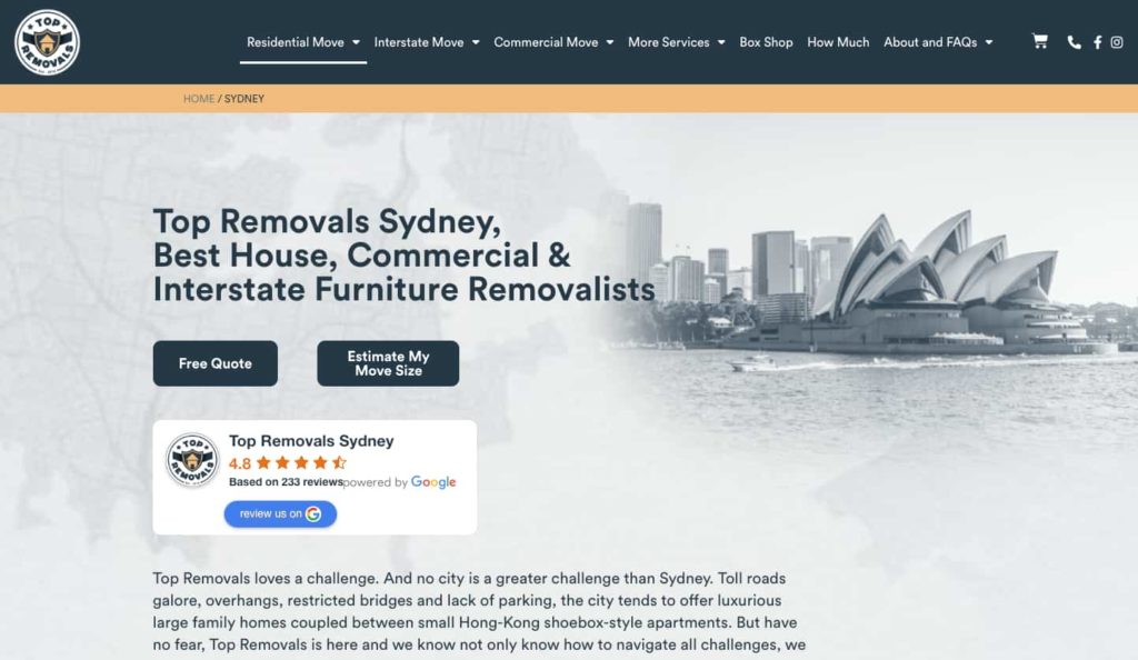 The 10 Best Removalists in Sydney for Your Next Move