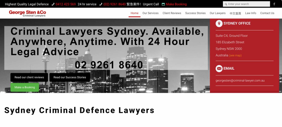 Top 10 Criminal Lawyers in Sydney (2025 List)